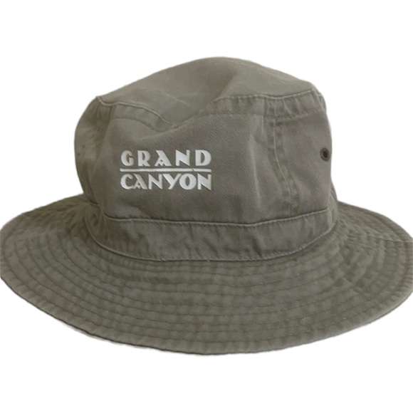Vintage | Accessories | Vintage Grand Canyon Canvas Olive Green Bucket ...
